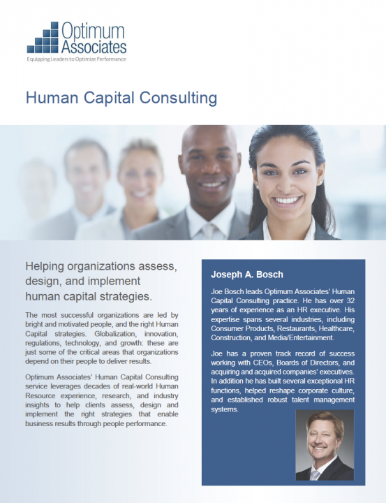 Human Capital Consulting - Optimum Associates